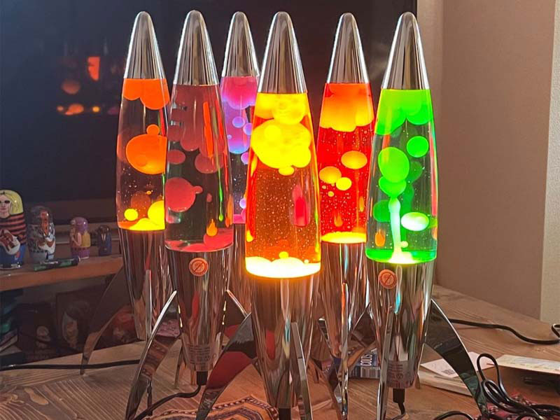 1960's Vintage ROCKET LAVA LAMP、1960年代 ヴィンテージ風 ラバランプ ラバライト サイケなインテリア